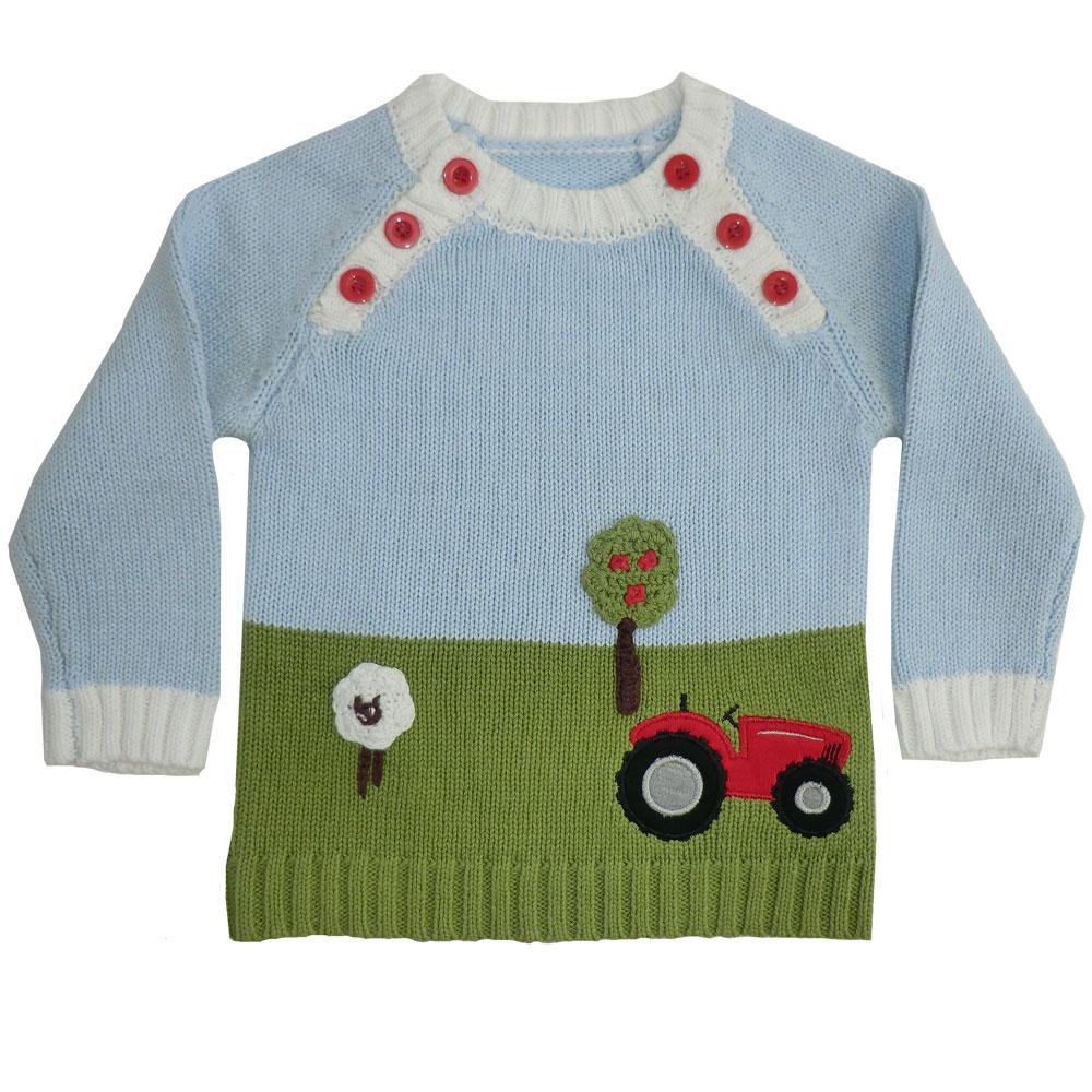 Tractor Jumper – English Rose Linens
